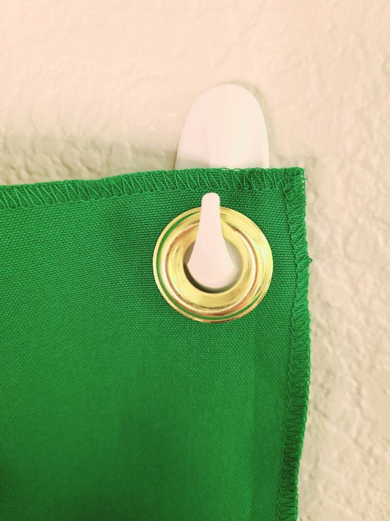 Zoom Green Screen Backdrop With Grommets, Video Green Screen-no Stand ...