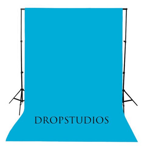 Sky Blue Solid Photography Backdrop Seamless Wash/dry - Etsy
