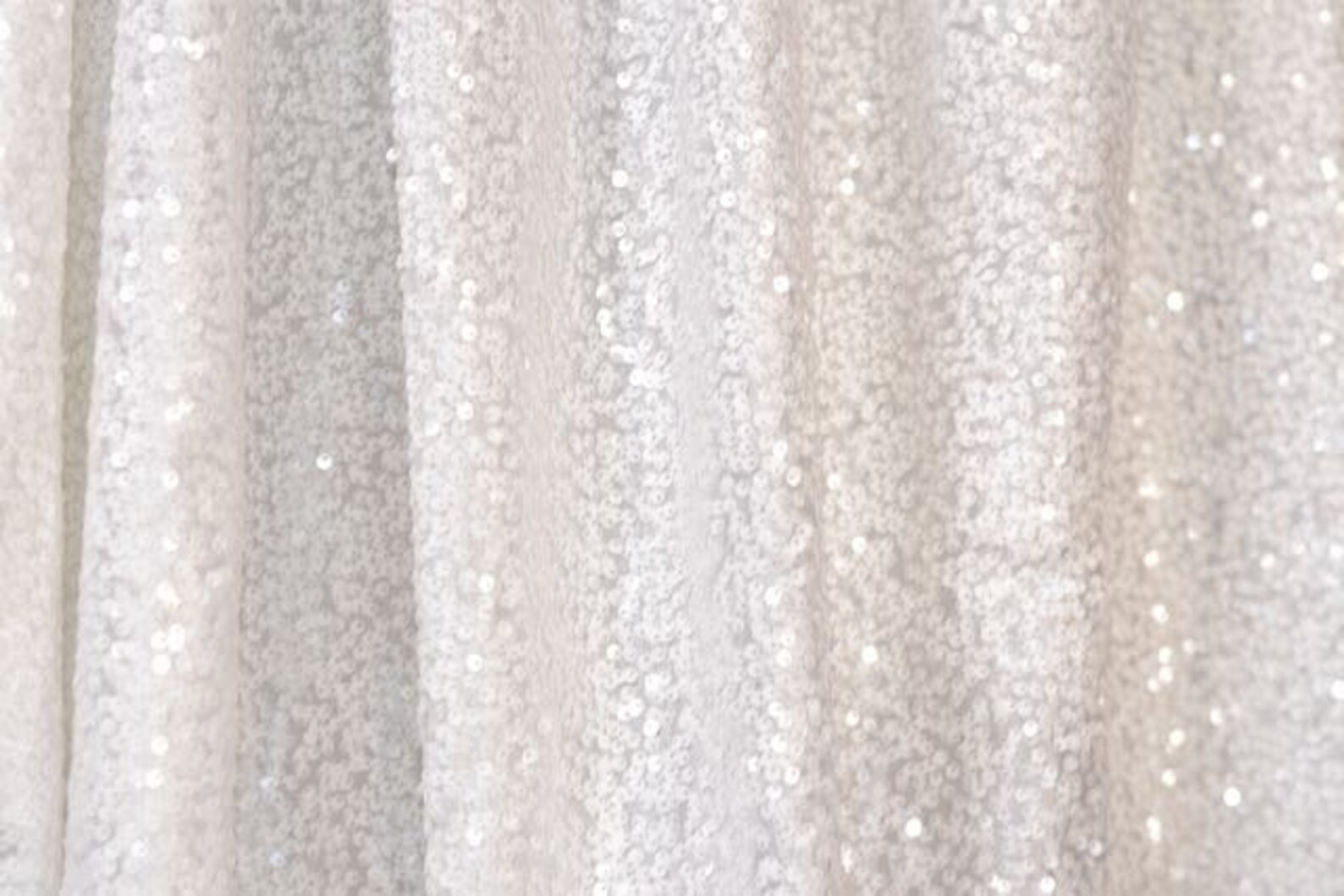 White Shimmer Sequin Fabric Photography Backdrop | Etsy