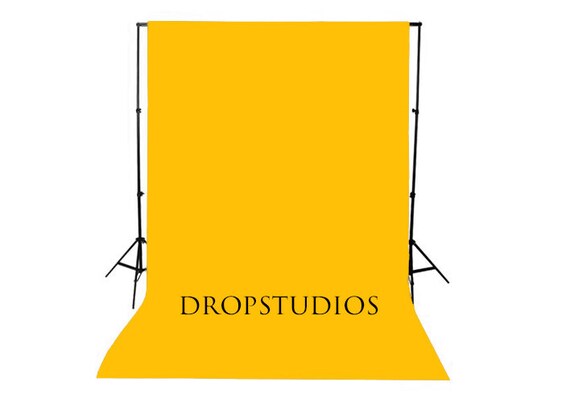 Yellow Gold Solid Photography Backdrop Seamless Wash/dry | Etsy