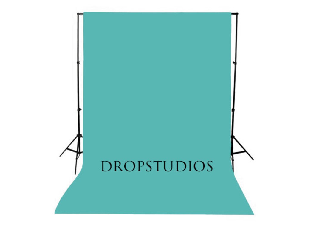 Teal Blue Solid Photography Backdrop, Seamless, Wash/dry, Teal Green - Etsy