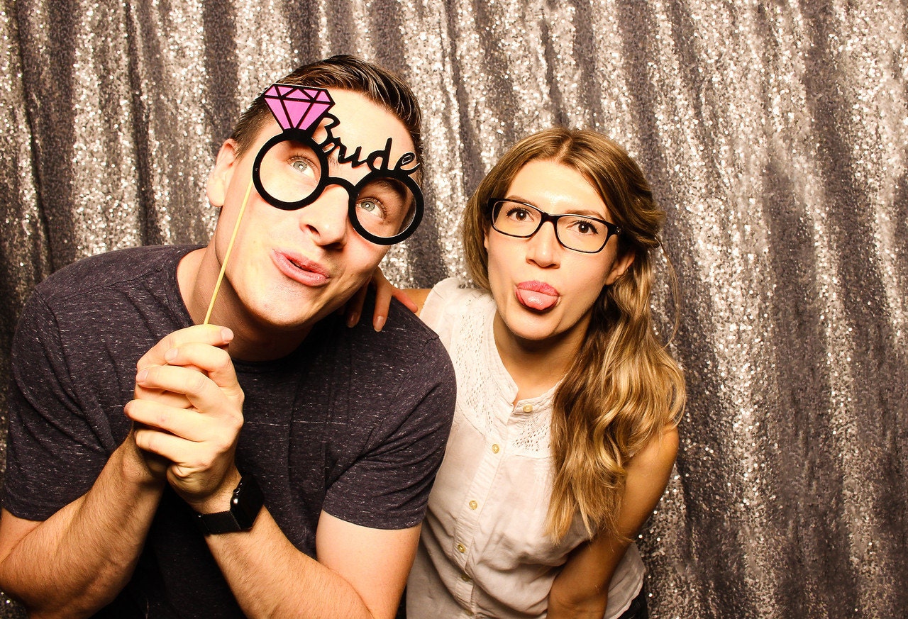 Slate Gray Sequin Photography Backdrop/Photo Booth Backdrop | Etsy