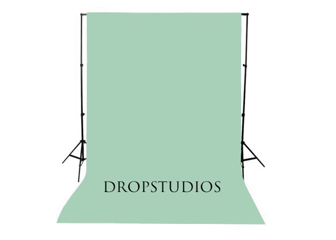 Mint Green Solid Photography Backdrop, Seamless, Wash/dry - Etsy