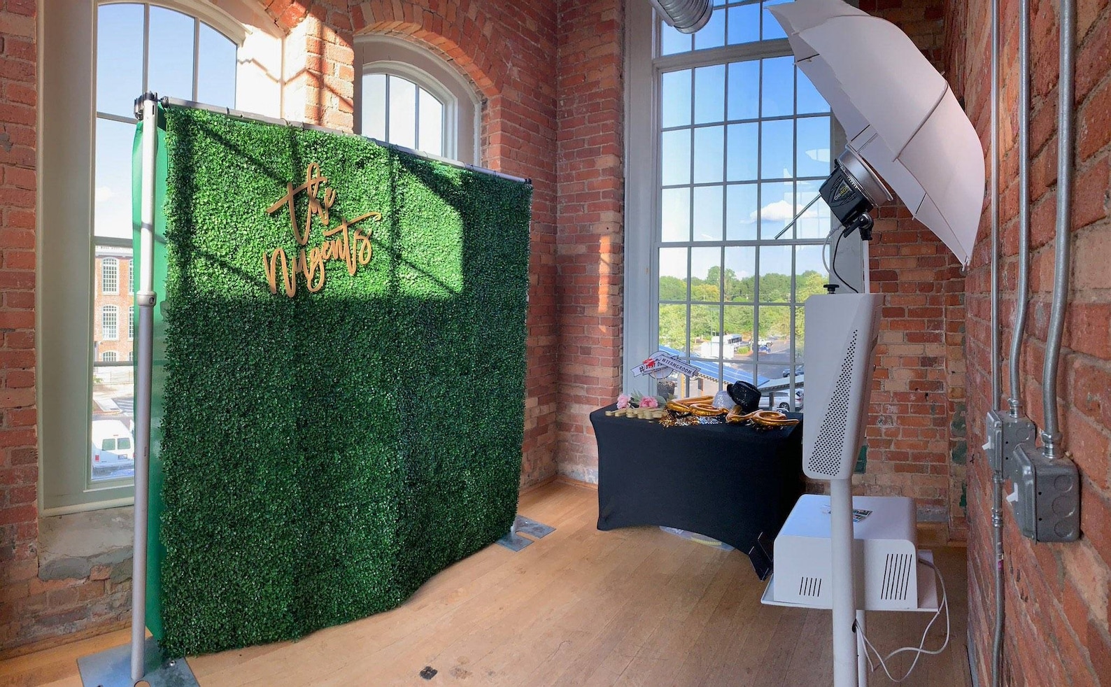 New!! Boxwood Photobooth Backdrop-real Texture, Folds for Travel and ...