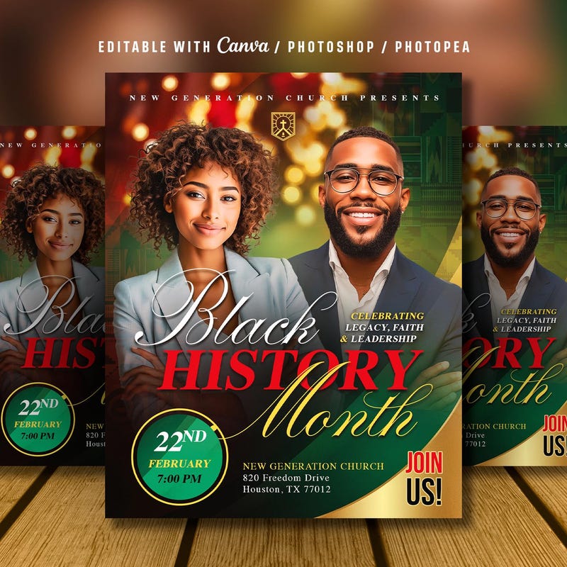 Women History Month Flyer - Etsy