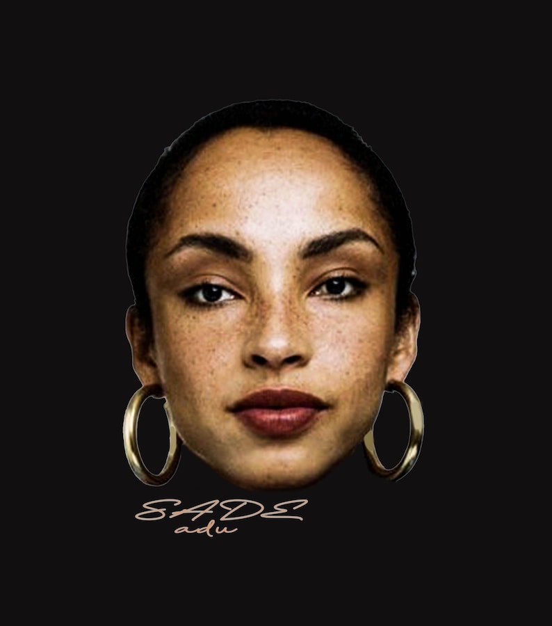 Sade Adu T Shirt Design PNG Instant Download 300 Dpi Png - Etsy