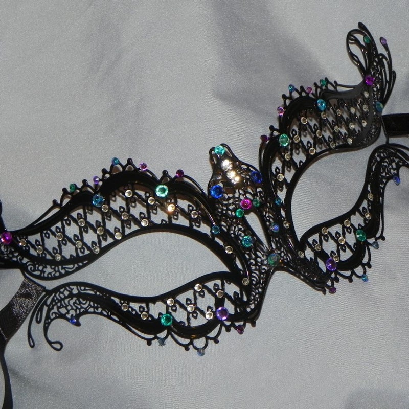 Metal Filigree Mask - Etsy