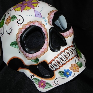 Day of the Dead Halloween Mask - Men's Mask - Etsy