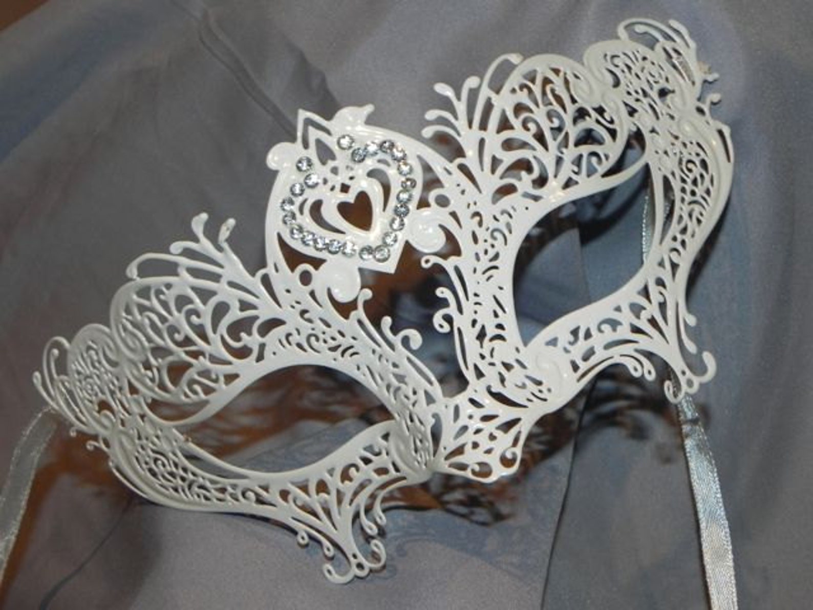 Cupid Metallic Masquerade Mask - Etsy