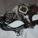 Cupid Metallic Masquerade Mask - Etsy