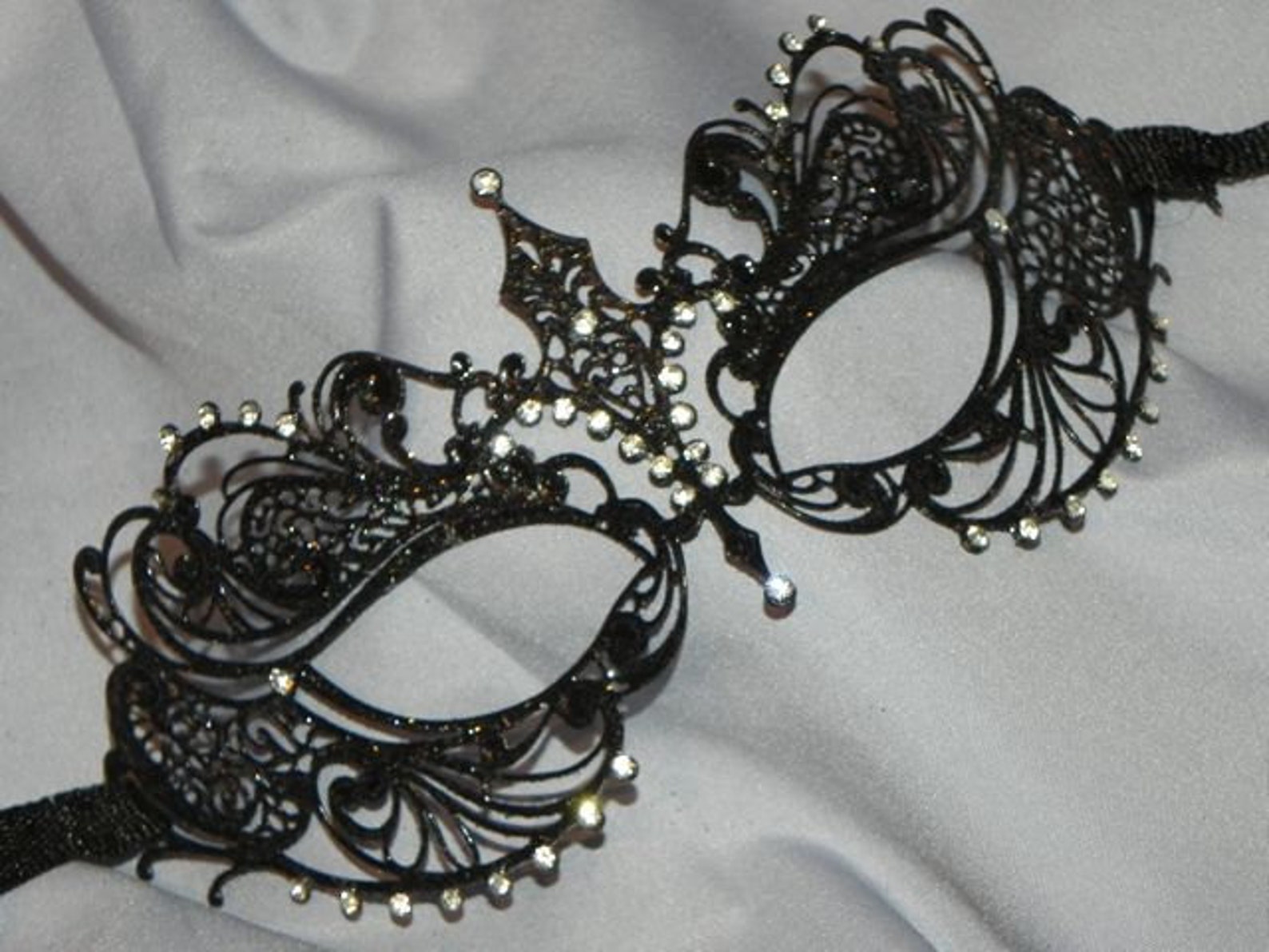 Metallic Filigree Masquerade Mask - Etsy