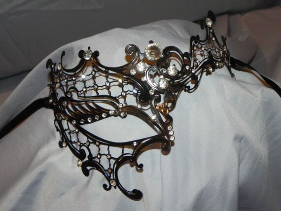 Metal Phantom of the Opera Masquerade Mask - Etsy