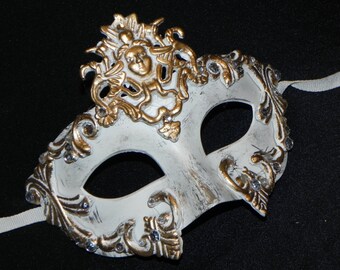 Black and Copper Roman Emperor Halloween Mask Men's Mask - Etsy