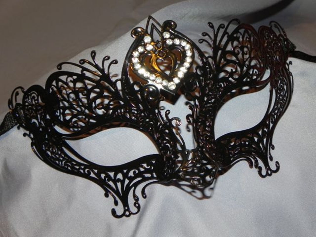 Cupid Metallic Masquerade Mask - Etsy