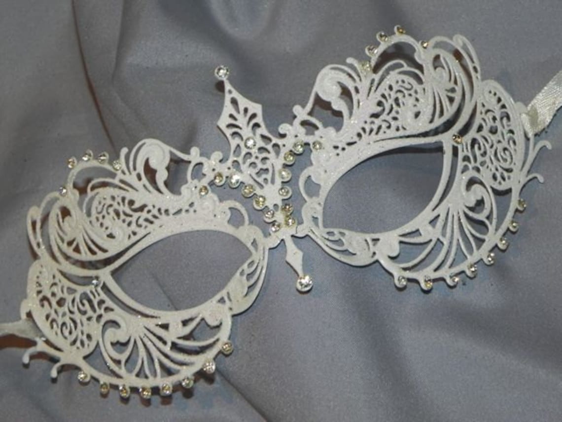 Metallic Filigree Masquerade Mask | Etsy