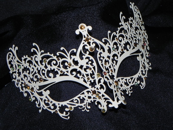 Diy Filigree Masquerade Mask Template