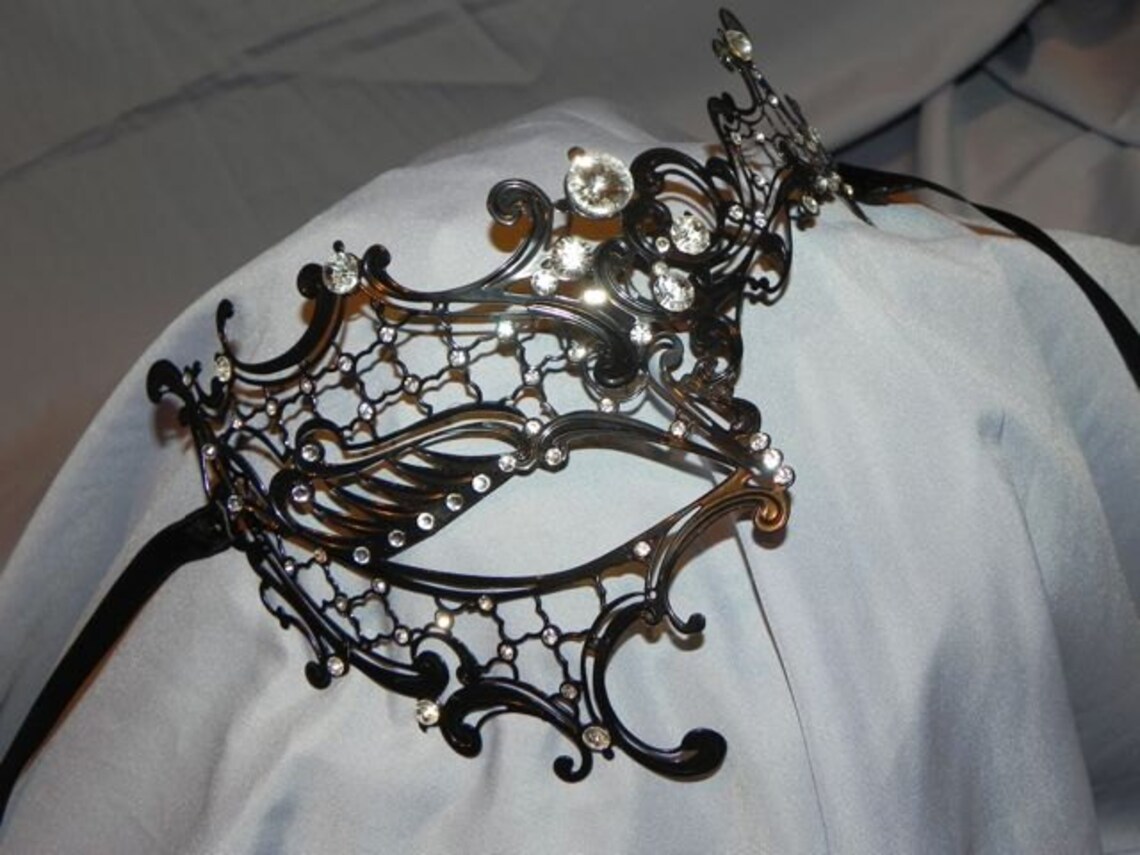 Metal Phantom of the Opera Masquerade Mask - Etsy