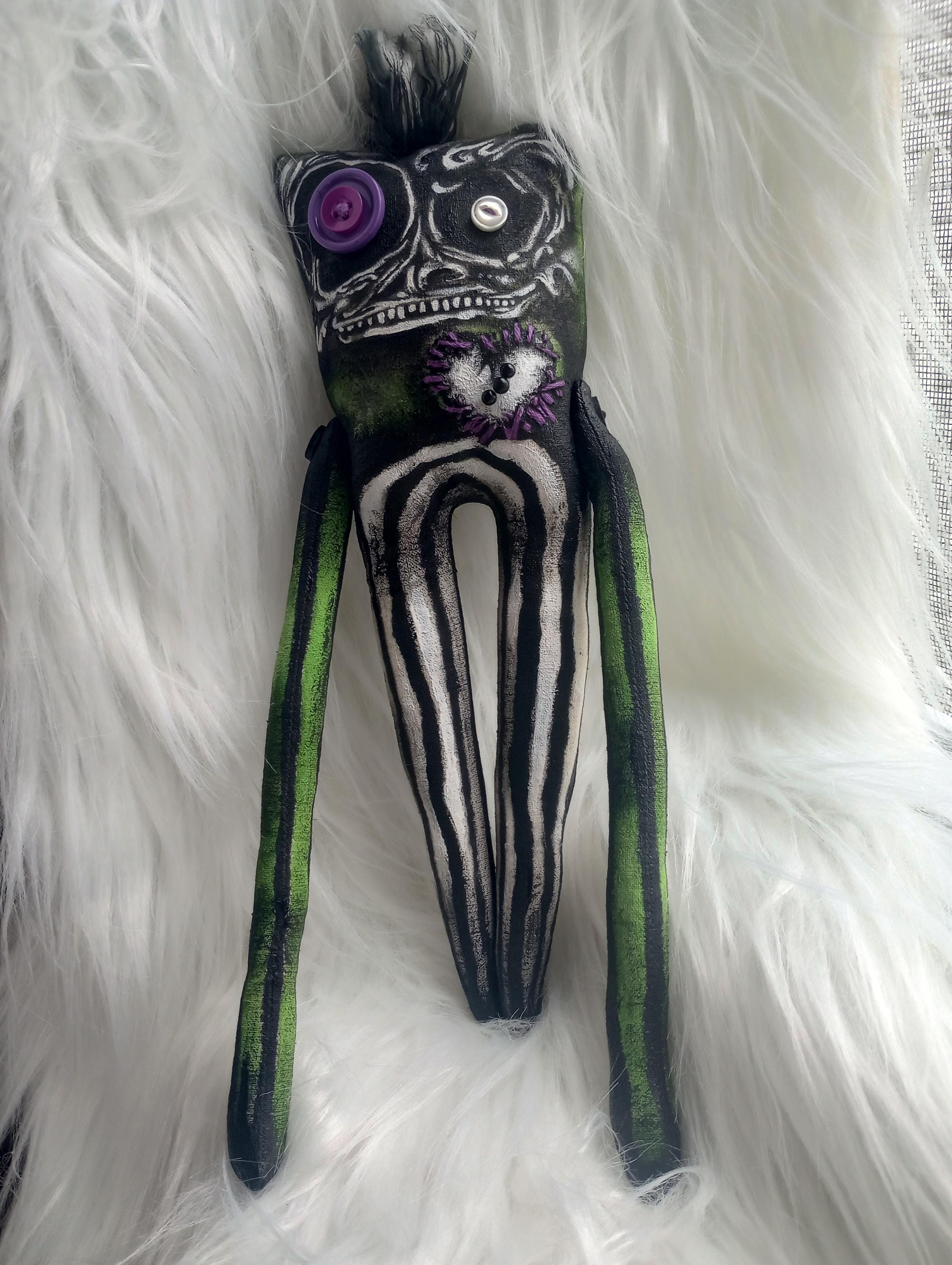 Textile Art Doll, Voodoo Doll - Etsy