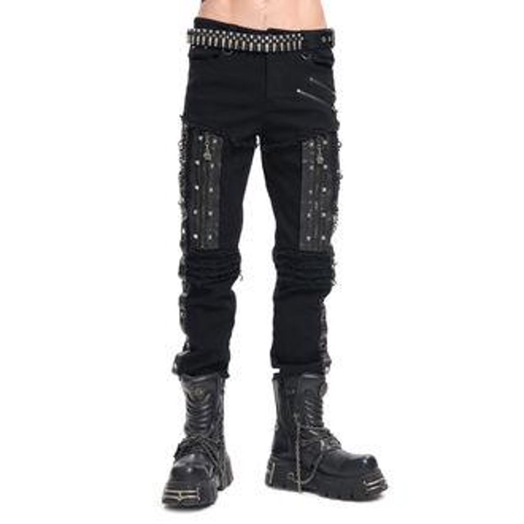 Gothic Pants Men Gothic Pants - Etsy