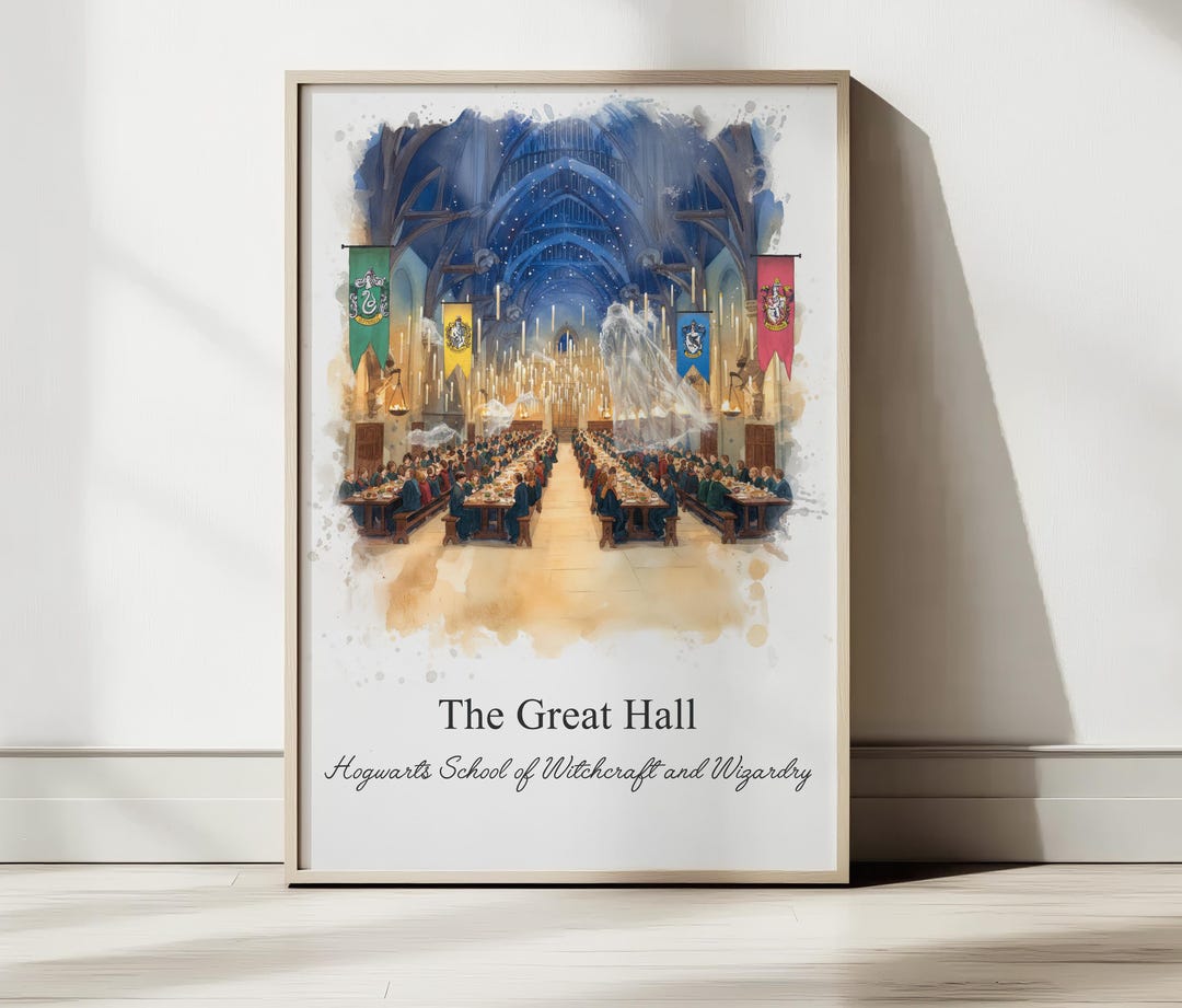 Harry Potter | the Great Hall | Hogwarts School of Witchcraft ...