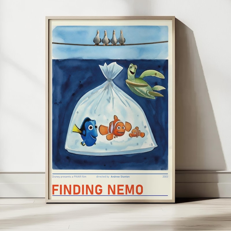 Finding Dory Movie Poster - Etsy