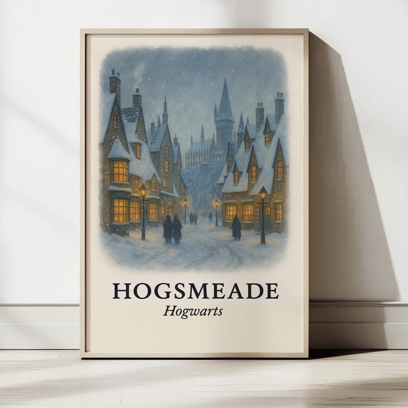 Hogsmeade Poster - Etsy