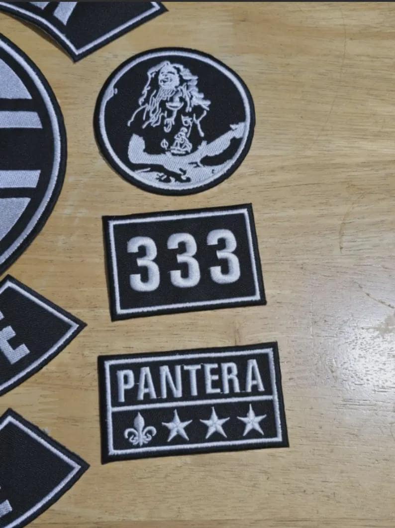 Pantera Cowboys From Hell St. Vinnie St. Dime Set of 10 Embroidery Patch Iron On - Etsy