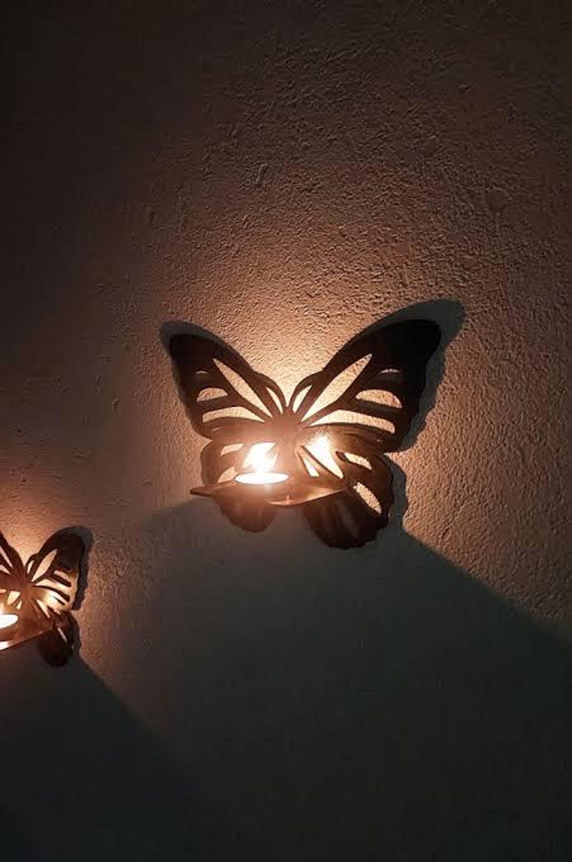 Butterfly Wall Shelf Set of 3 – Wooden Floating Shelves, Nursery Wall ...