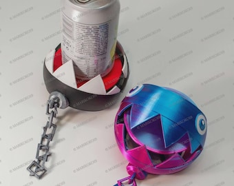 Chomp Coaster STL File, 3D Printable Coaster, Cup Holder 3D Files, 3D ...