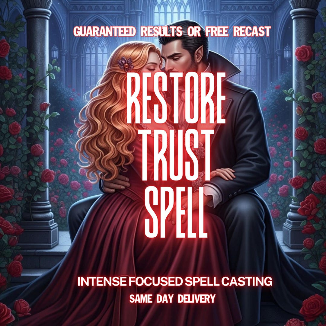 Restore Trust Love Spell for Healing Betrayal, Strengthening ...