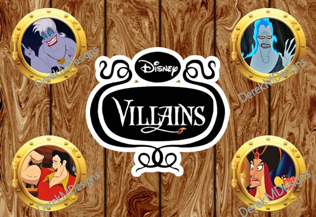 Disney Villains Magnets - Your Favourite Villains for Cruise Cabin ...
