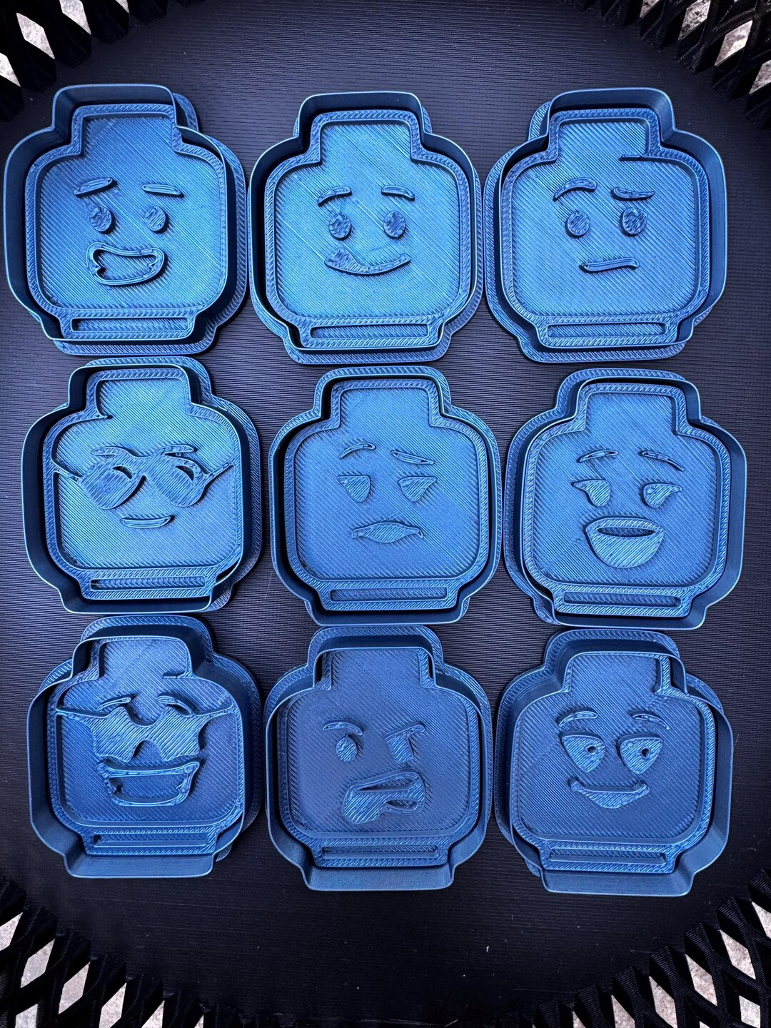 Lego-inspired Cookie Cutters, 3D Printed Moulds for Baking & Play Dough ...