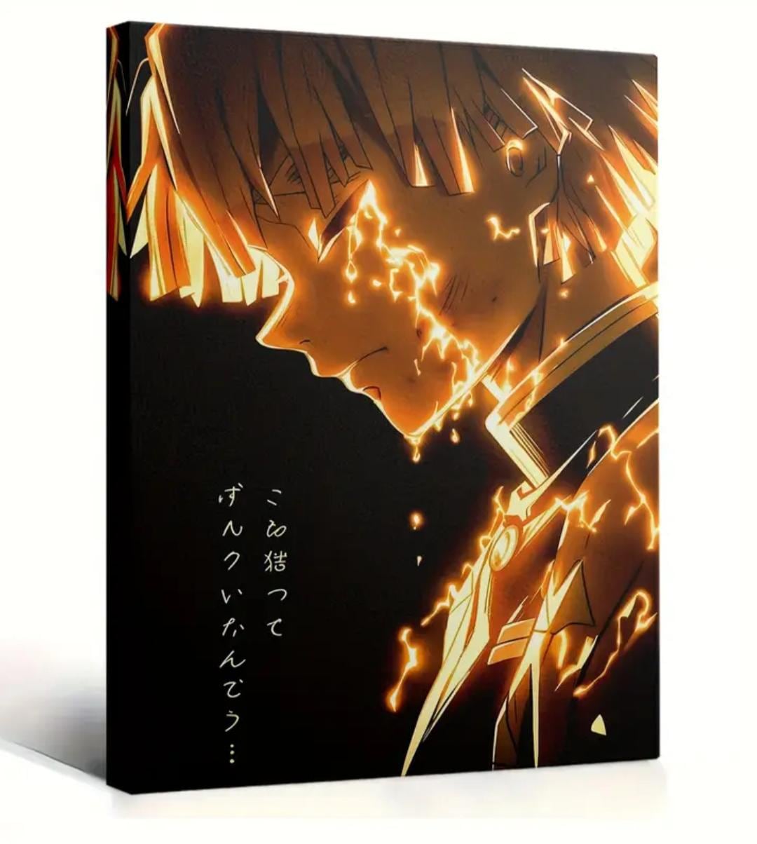 Zenitsu Frame Demon Slayer Wall Poster Japanese Cult Anime Movie ...