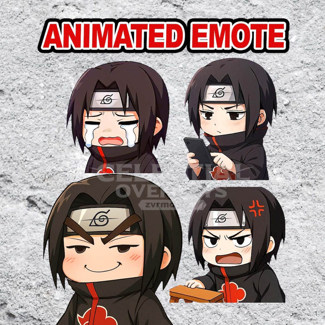 Limited Crow Ninja Emote Pack | Emote Twitch, Discord | Shinobi Stream ...
