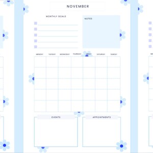 Yearly Planner for Any Time of Year to Help You Organise Your Day-to ...