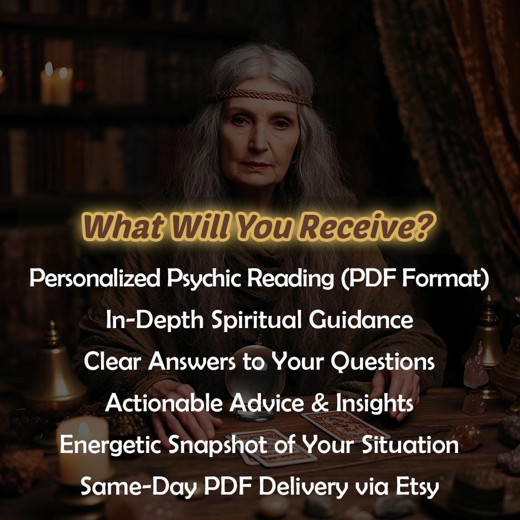 12-month In-depth Psychic Reading – 20-page Forecast With Spiritual ...