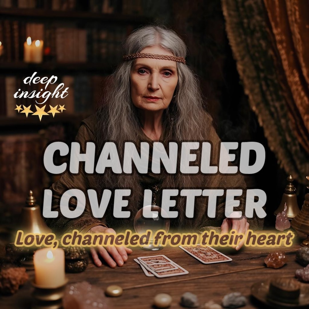 Channeled Love Letter From Your Person – Same Hour Intuitive Message ...