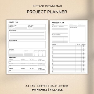Printable Student Planner Bundle: Academic, College, School (PDF) - Etsy