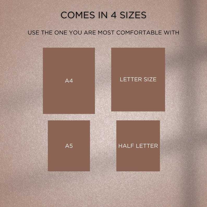 Weekly Meal Planner Printable Template: Grocery List, A4/a5/letter ...