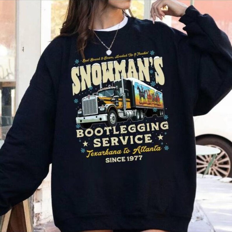 Snowman’s Bootlegging Service Shirt, Smokey and the Bandit Tee, Trucker ...
