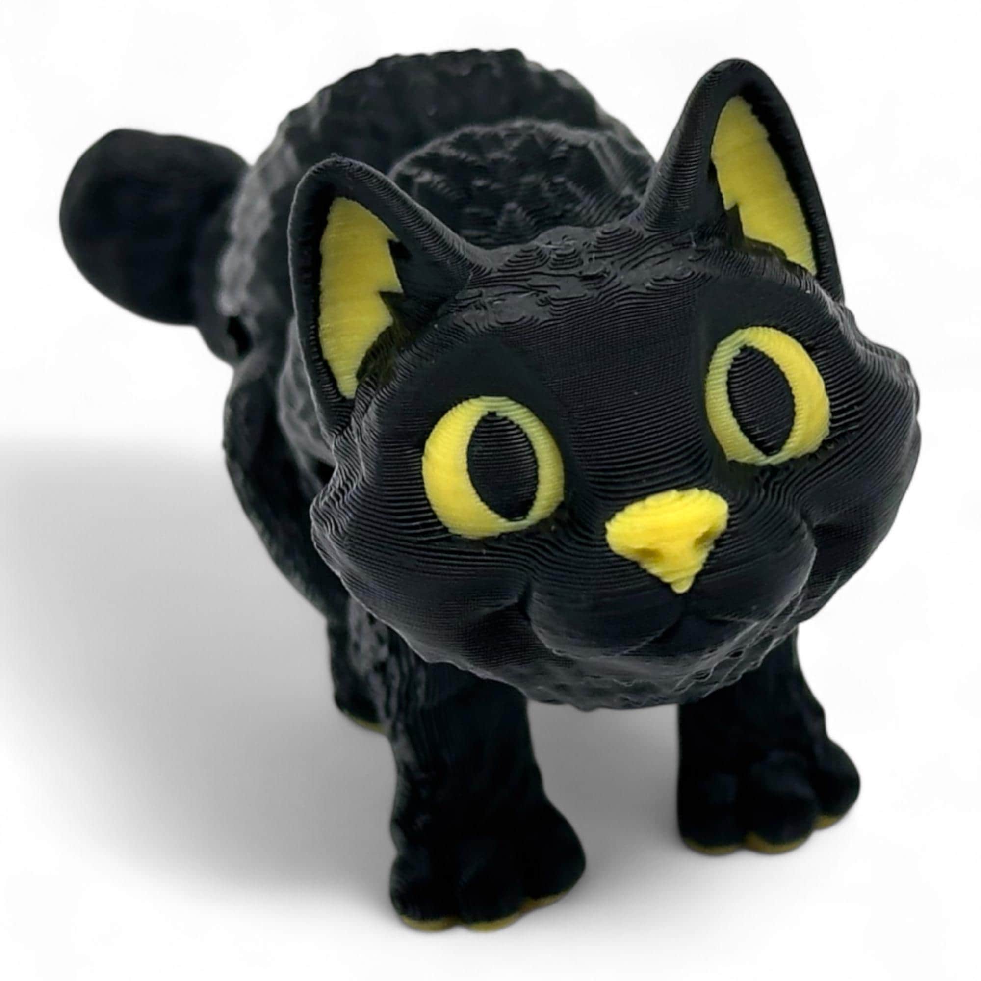 Articulated Black Cat – Movable FDM PLA Cat Toy - Etsy