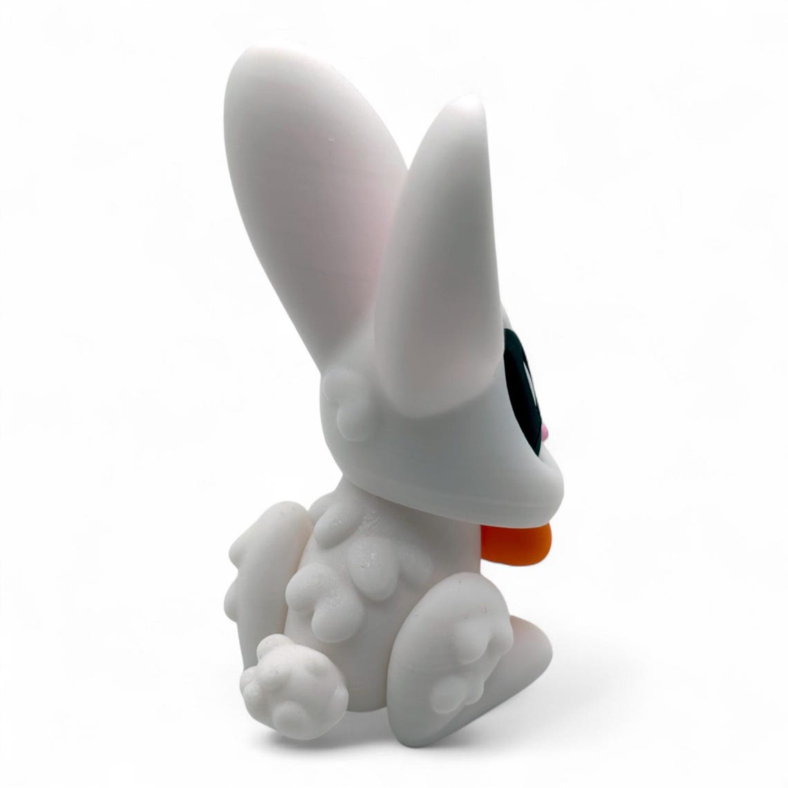 3D Printed Bunny Figurine: Kawaii Rabbit Desk Decor - Etsy