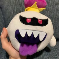 King Boo Super Mario Bros Cosplay Crown Replica With Removable Magnetic ...