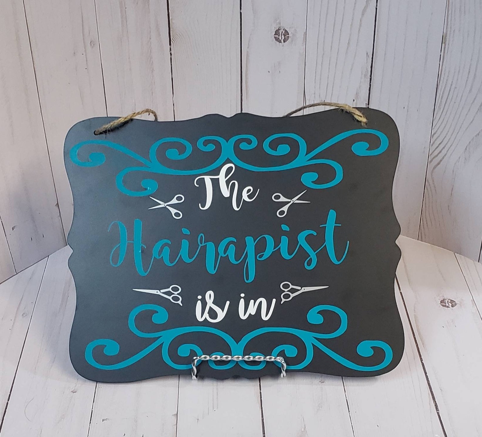 Hairapist Sign Hairapist is in Sign Hairapist is In Salon - Etsy