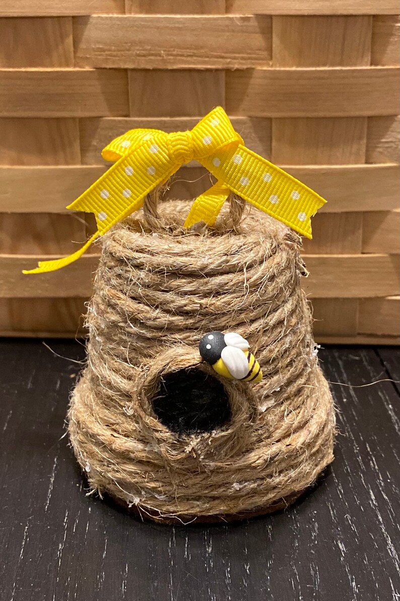 Mini Bee Skep-mini Beehive-mini Beehive for Tiered Tray - Etsy