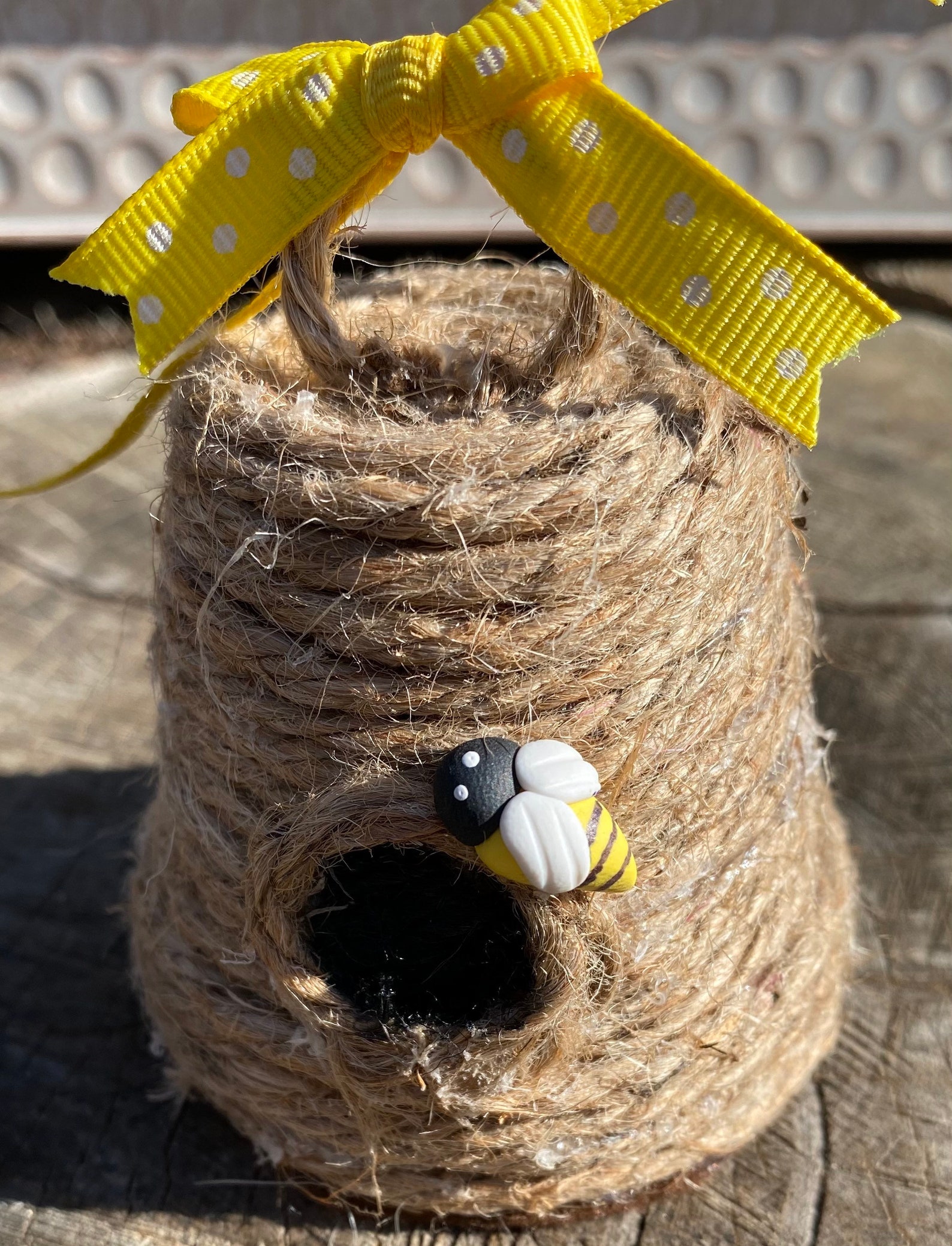 Mini Bee Skep-mini Beehive-mini Beehive for Tiered Tray - Etsy