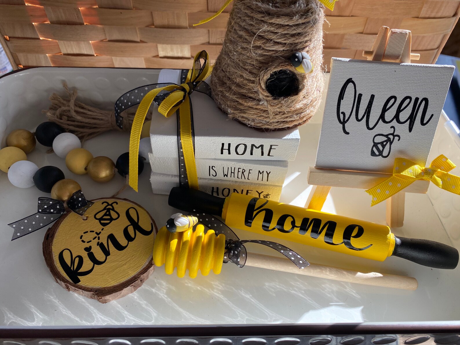 Mini Bee Skep-mini Beehive-mini Beehive for Tiered Tray - Etsy