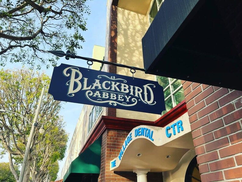 Modern Blade Sign | Custom Blade Sign | Double Sided Sign | Metal Blade ...