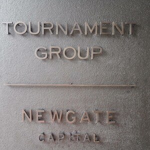 Custom Raised Metal Letters | Floating Business Logo Sign | Modern ...