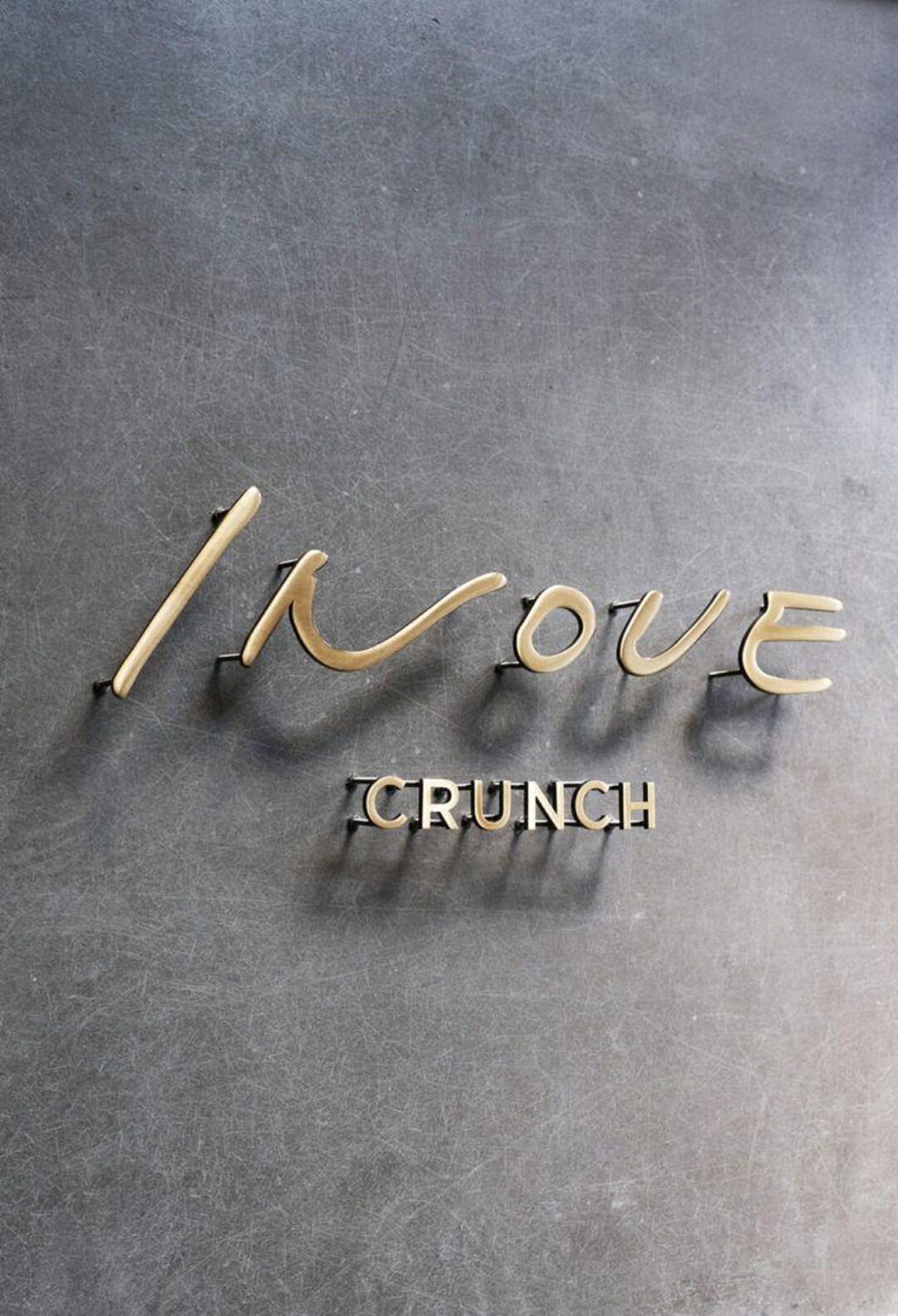 Custom Raised Metal Letters | Floating Business Logo Sign | Modern ...